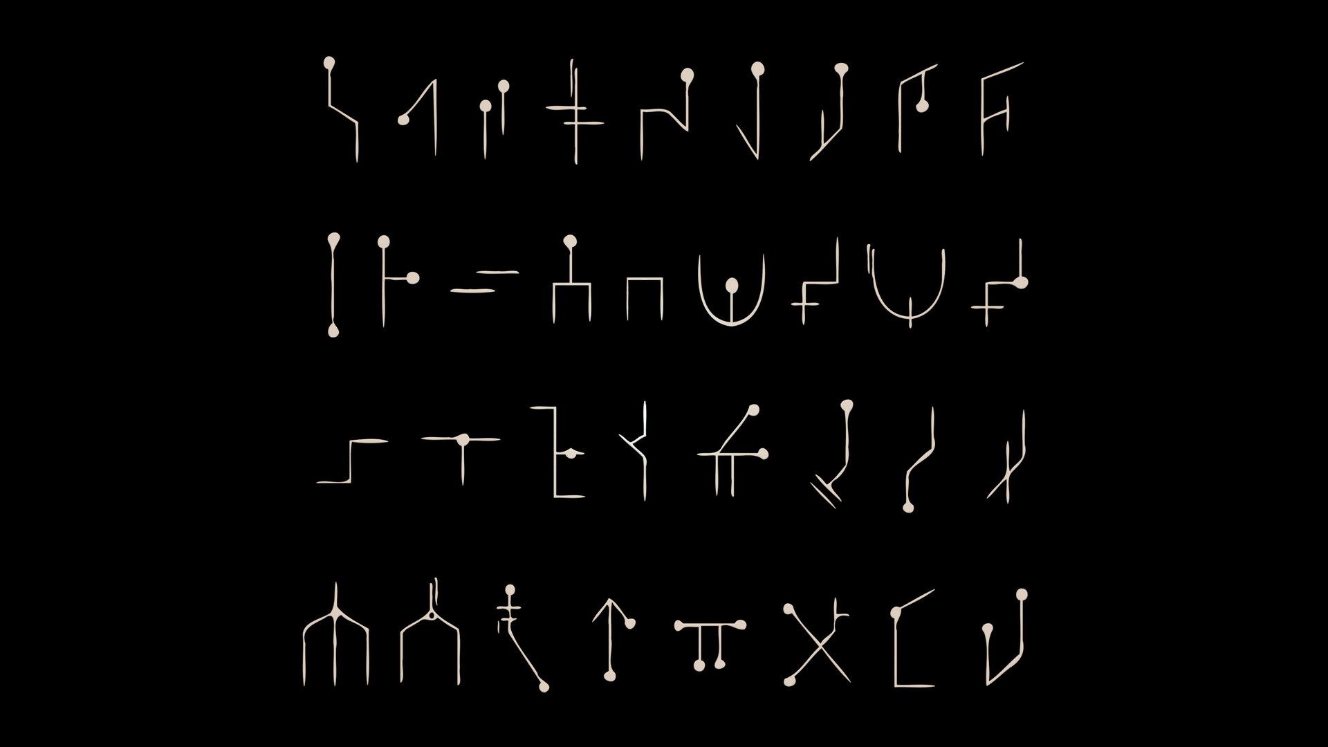 3D 3D Alien Alphabet - Mega Pack - TurboSquid 2336101