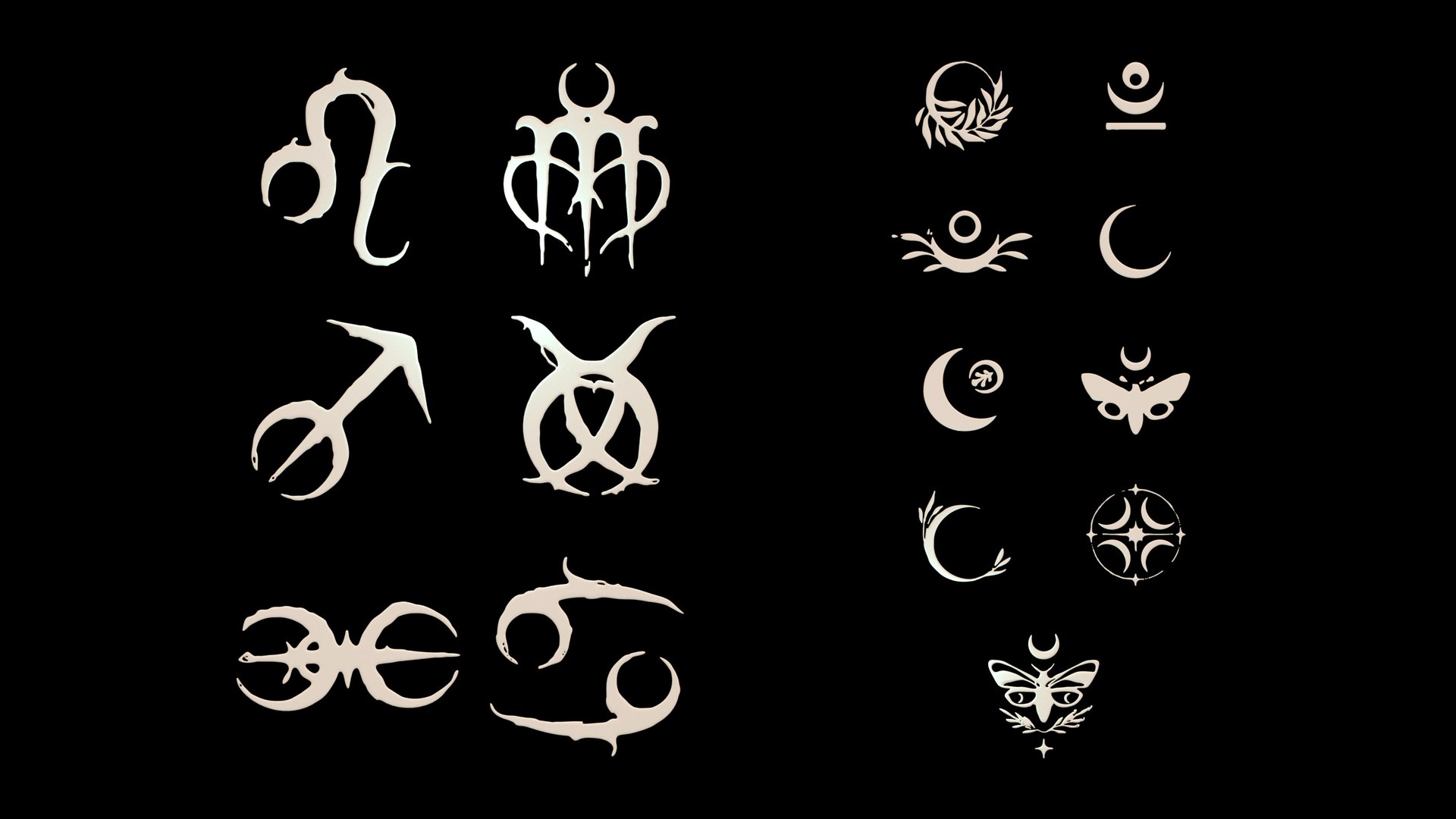 3D 3D Alien Alphabet - Mega Pack - TurboSquid 2336101