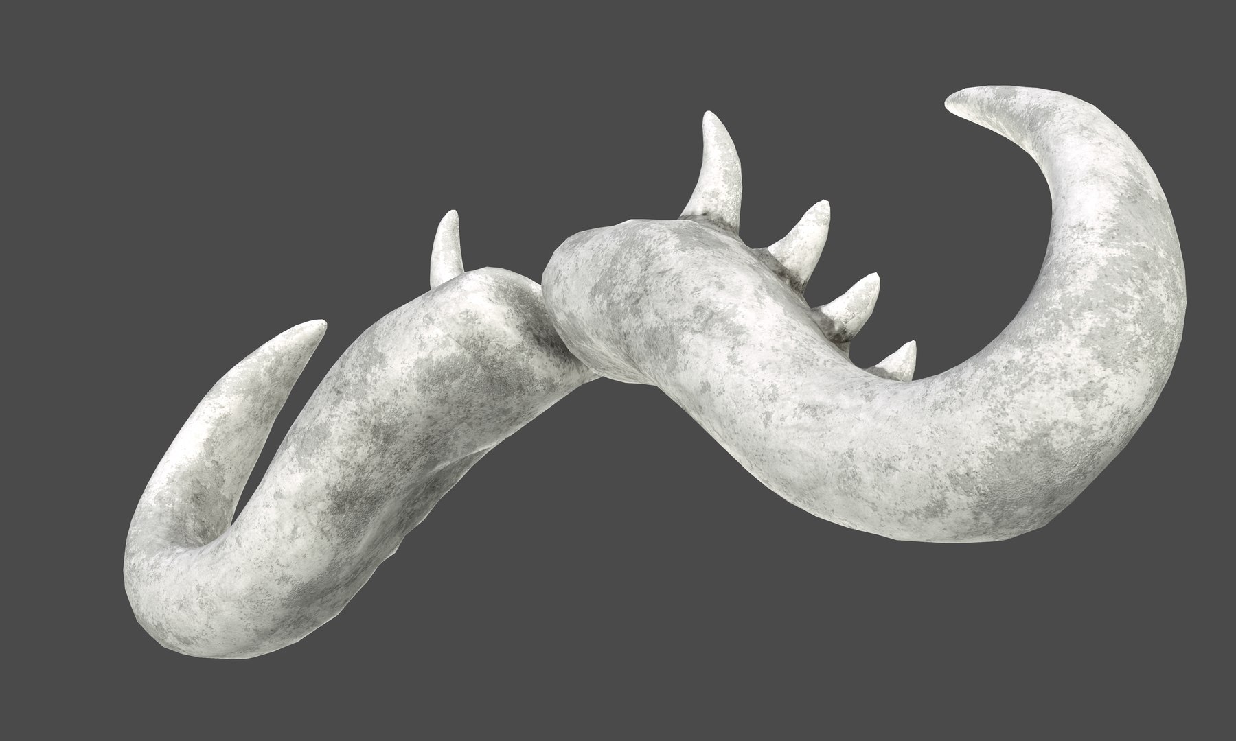 3D horns fantastic creature - TurboSquid 1554662