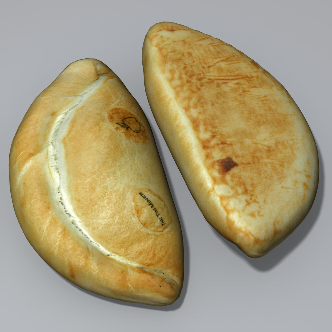 3d Tin Miner Pasty Model