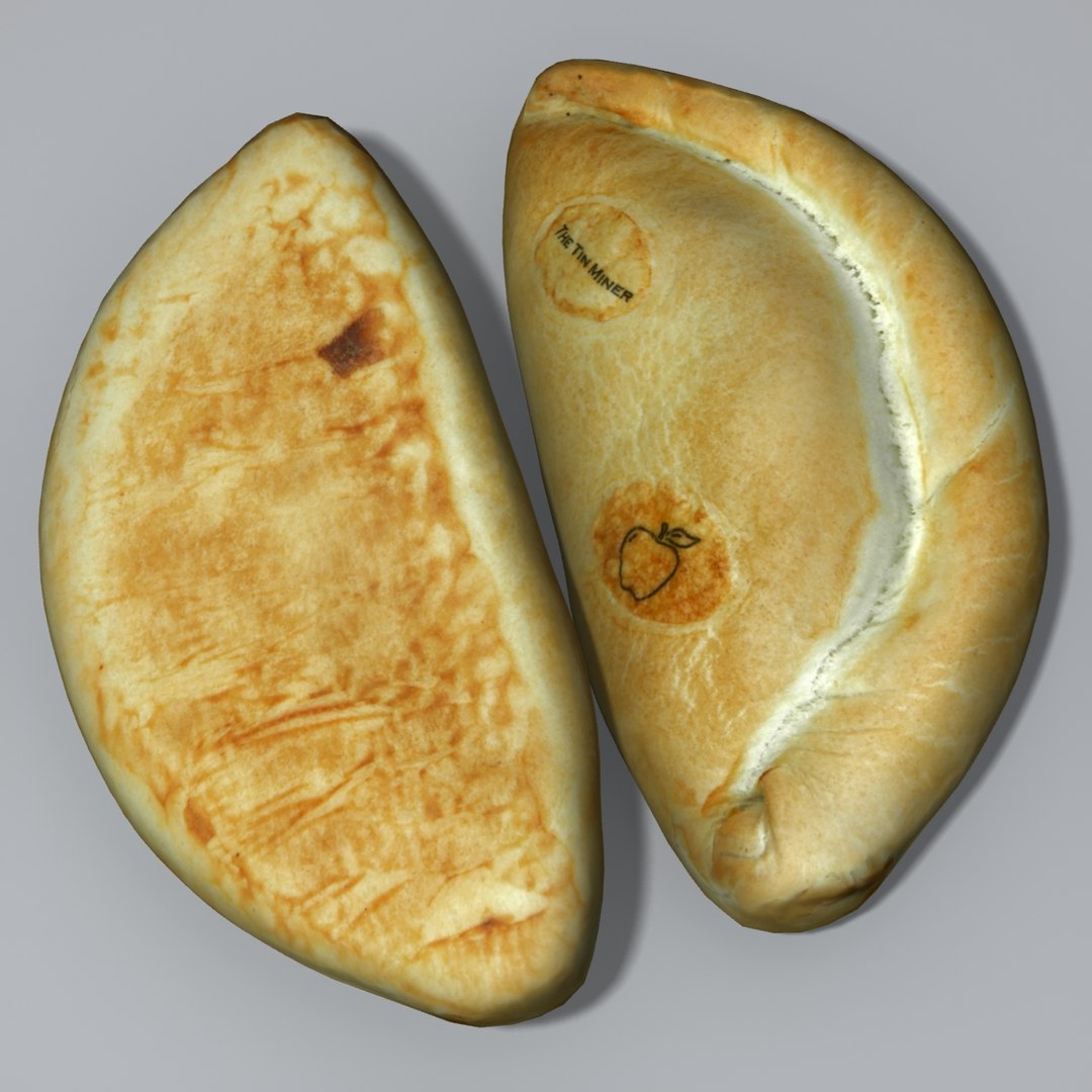 3d Tin Miner Pasty Model