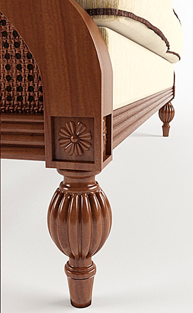 rachlin classics susan chair 3d max