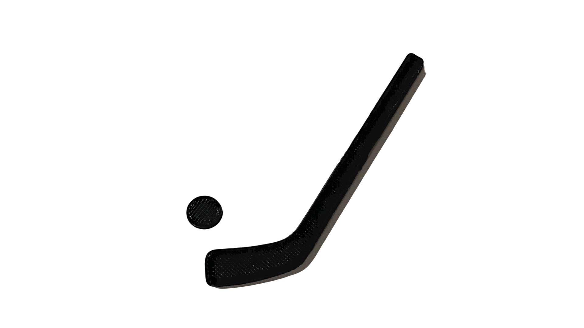 3D Model Hockey Mini Game Stick And Puck 3D Model STL OBJ FBX Files ...