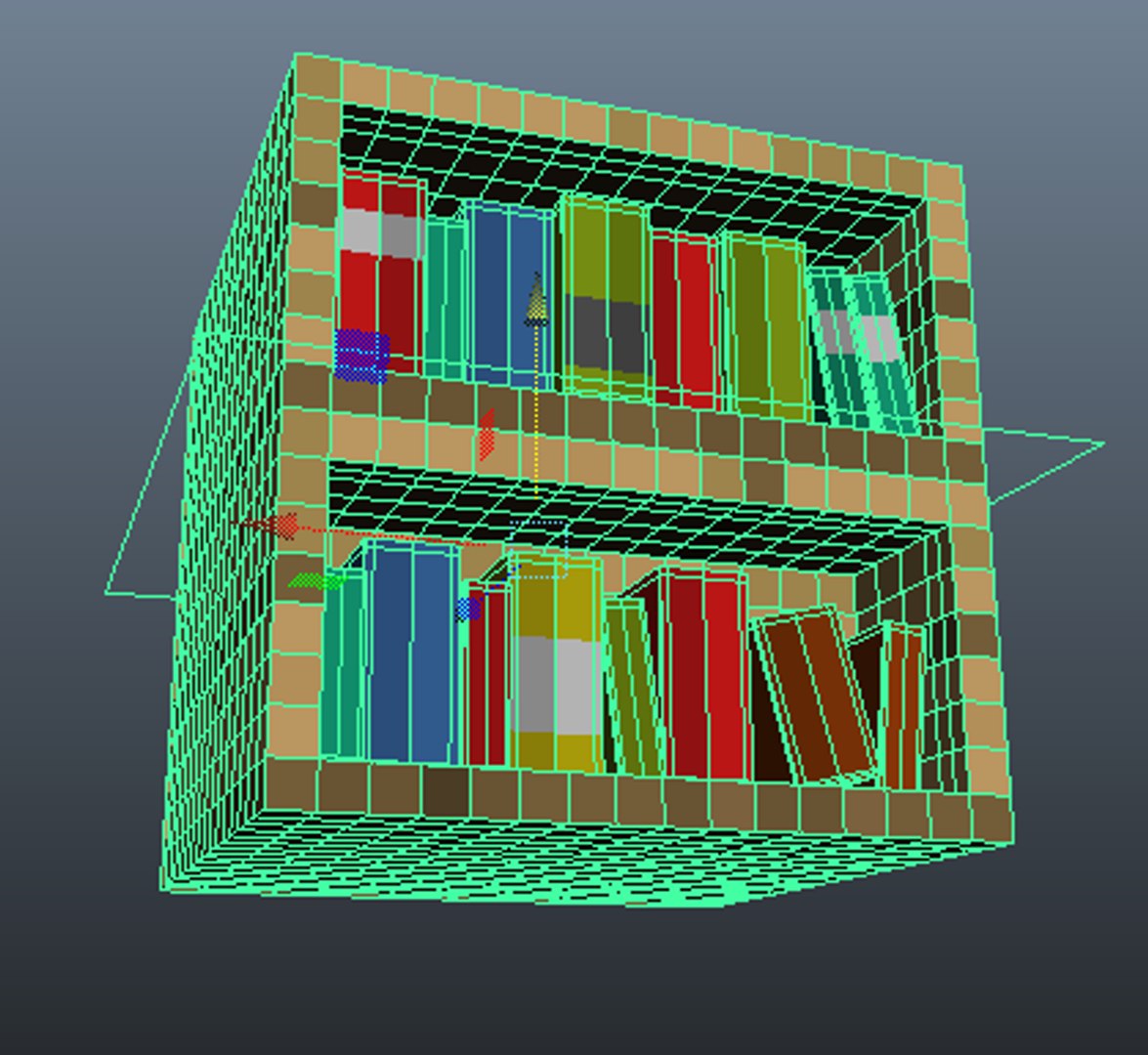 Maya Bookshelf