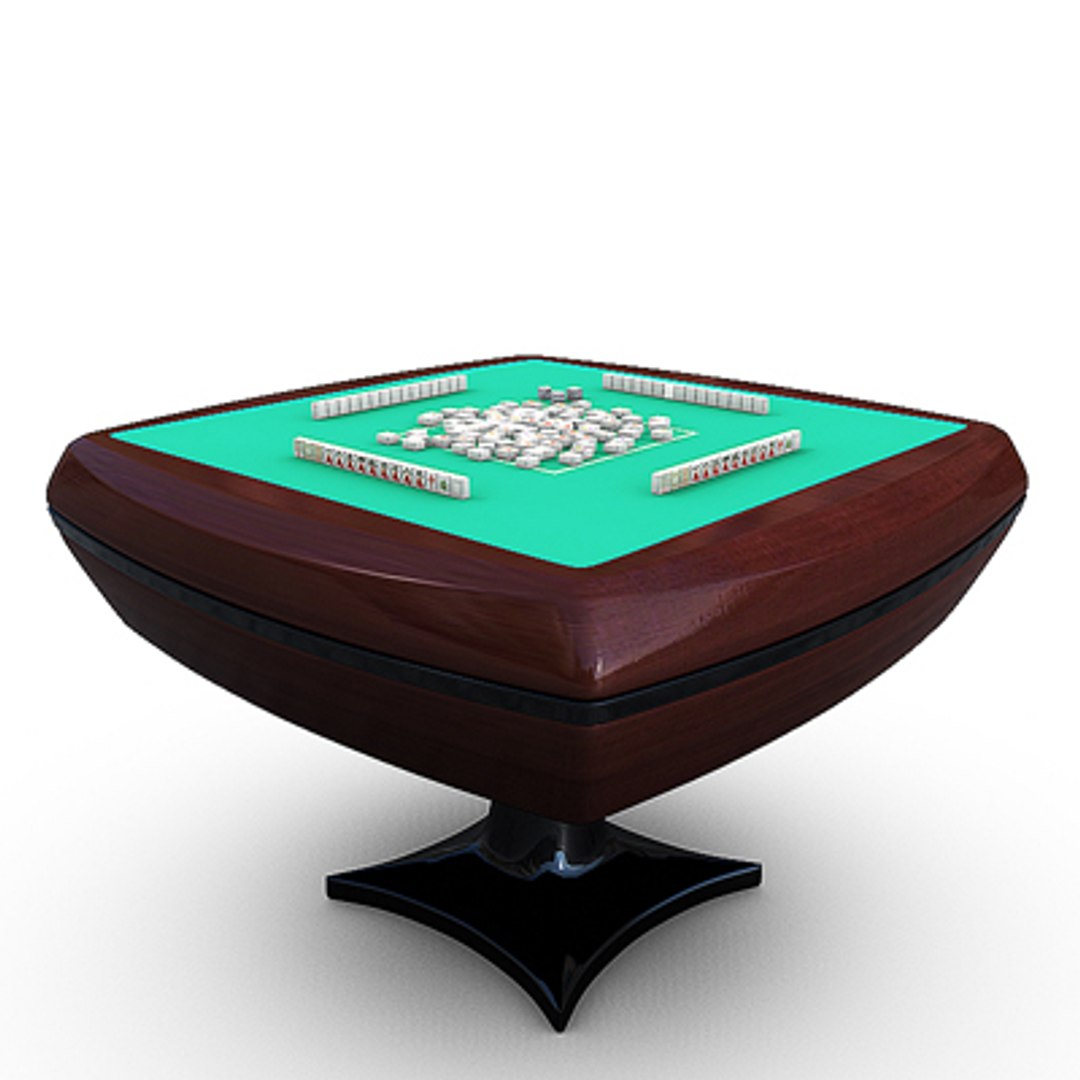 Mahjong Table 3d Max