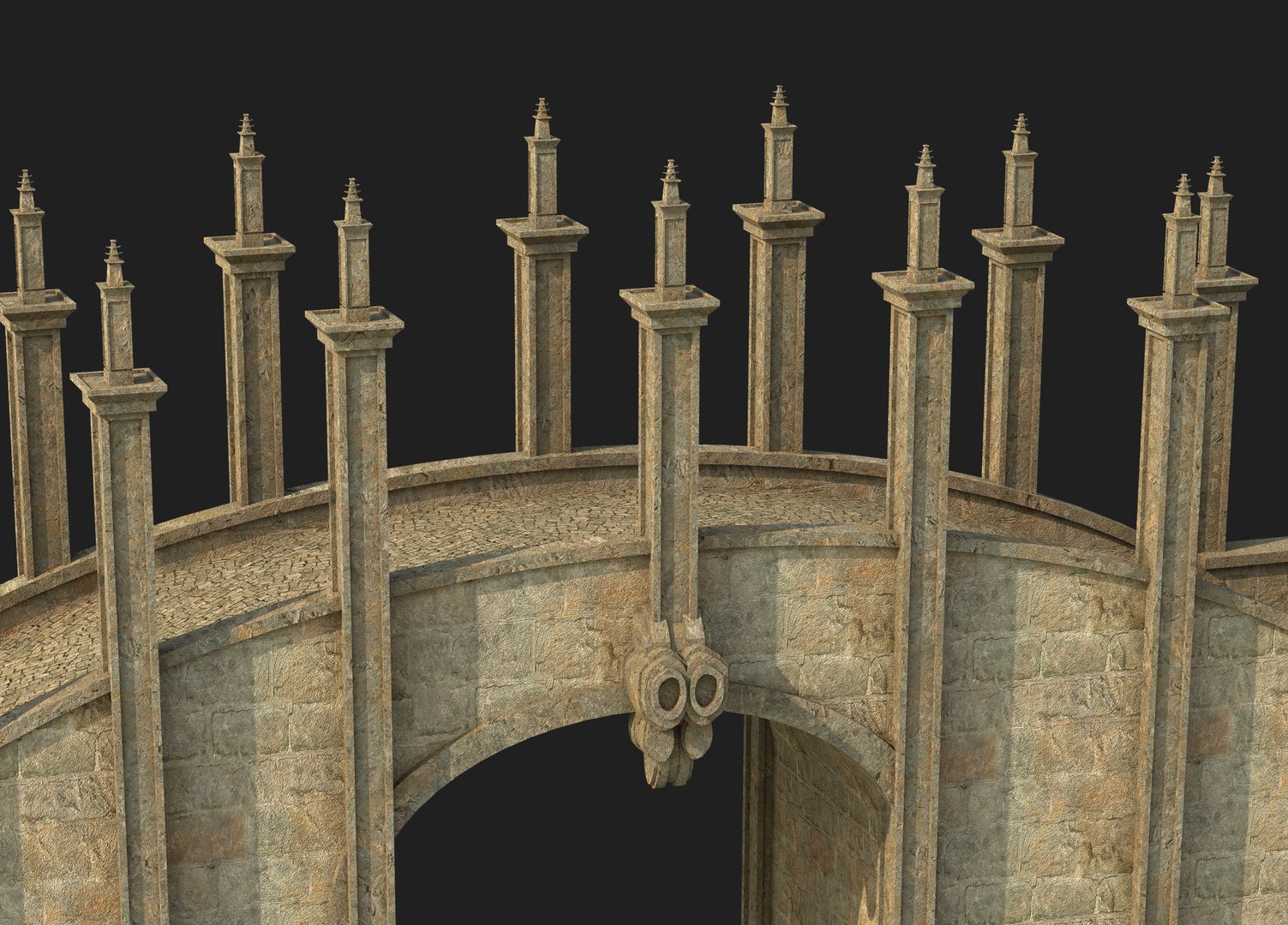 Fantasy Ancient Bridge V2 3D Model - TurboSquid 1869111