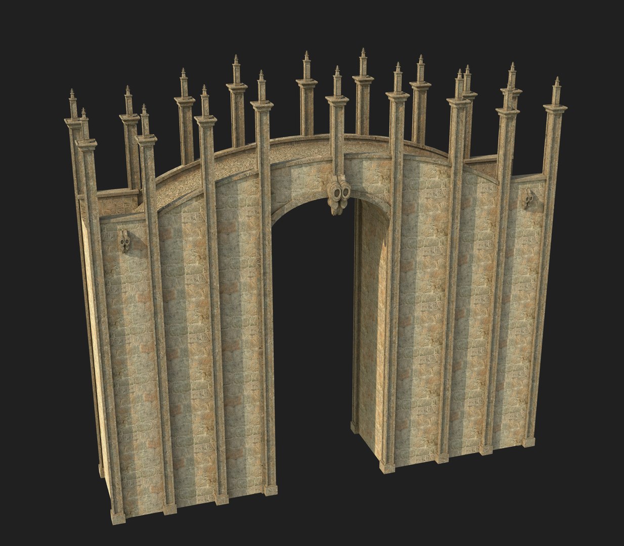 Fantasy Ancient Bridge V2 3D Model - TurboSquid 1869111