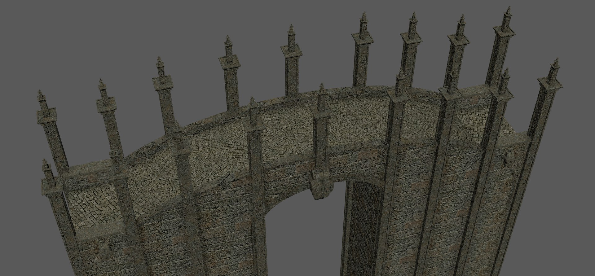 Fantasy Ancient Bridge V2 3D Model - TurboSquid 1869111