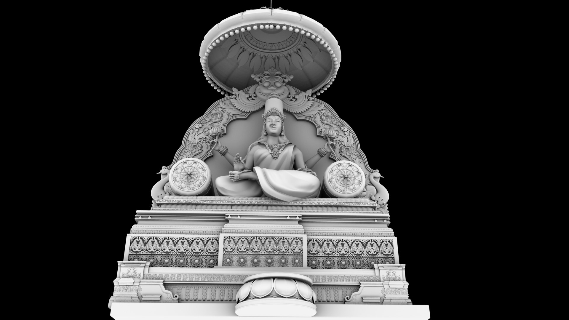 3D god lakshmi model - TurboSquid 1761575