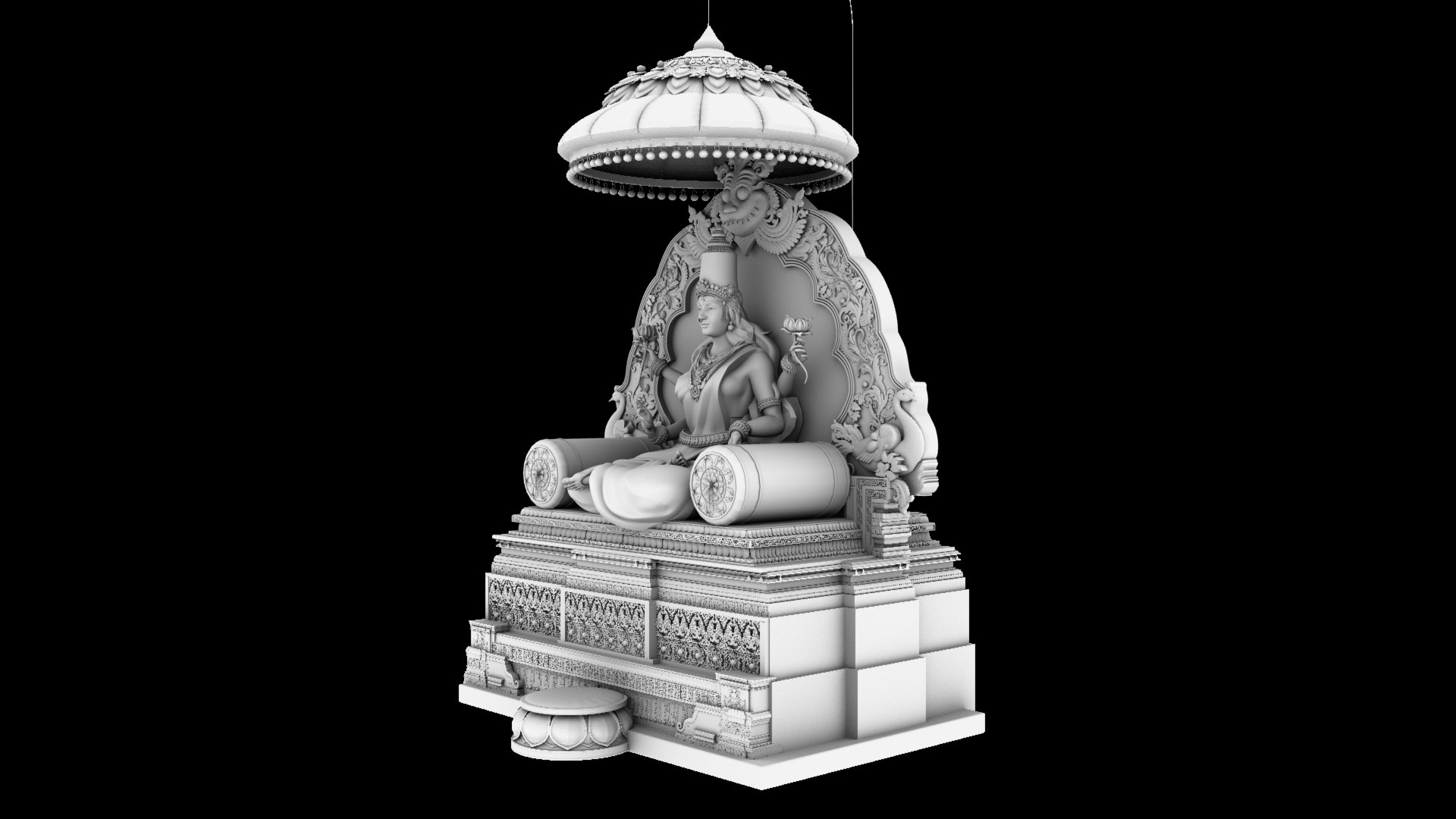 3D god lakshmi model - TurboSquid 1761575