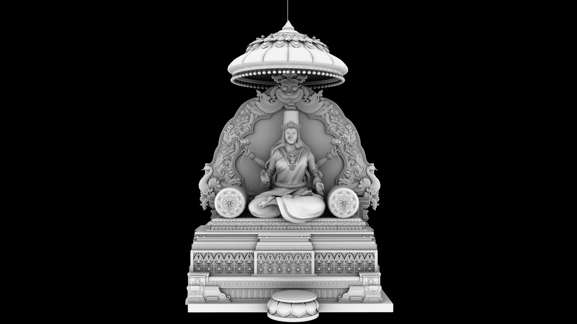 3D god lakshmi model - TurboSquid 1761575