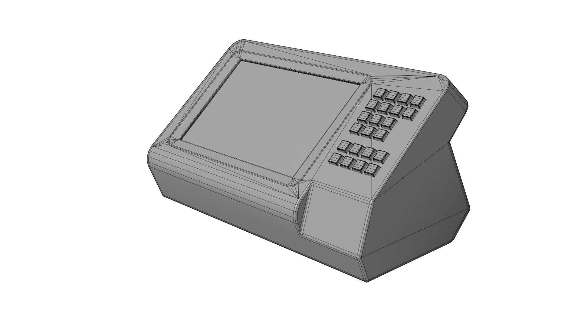 3D Cash Register Model - TurboSquid 1845791