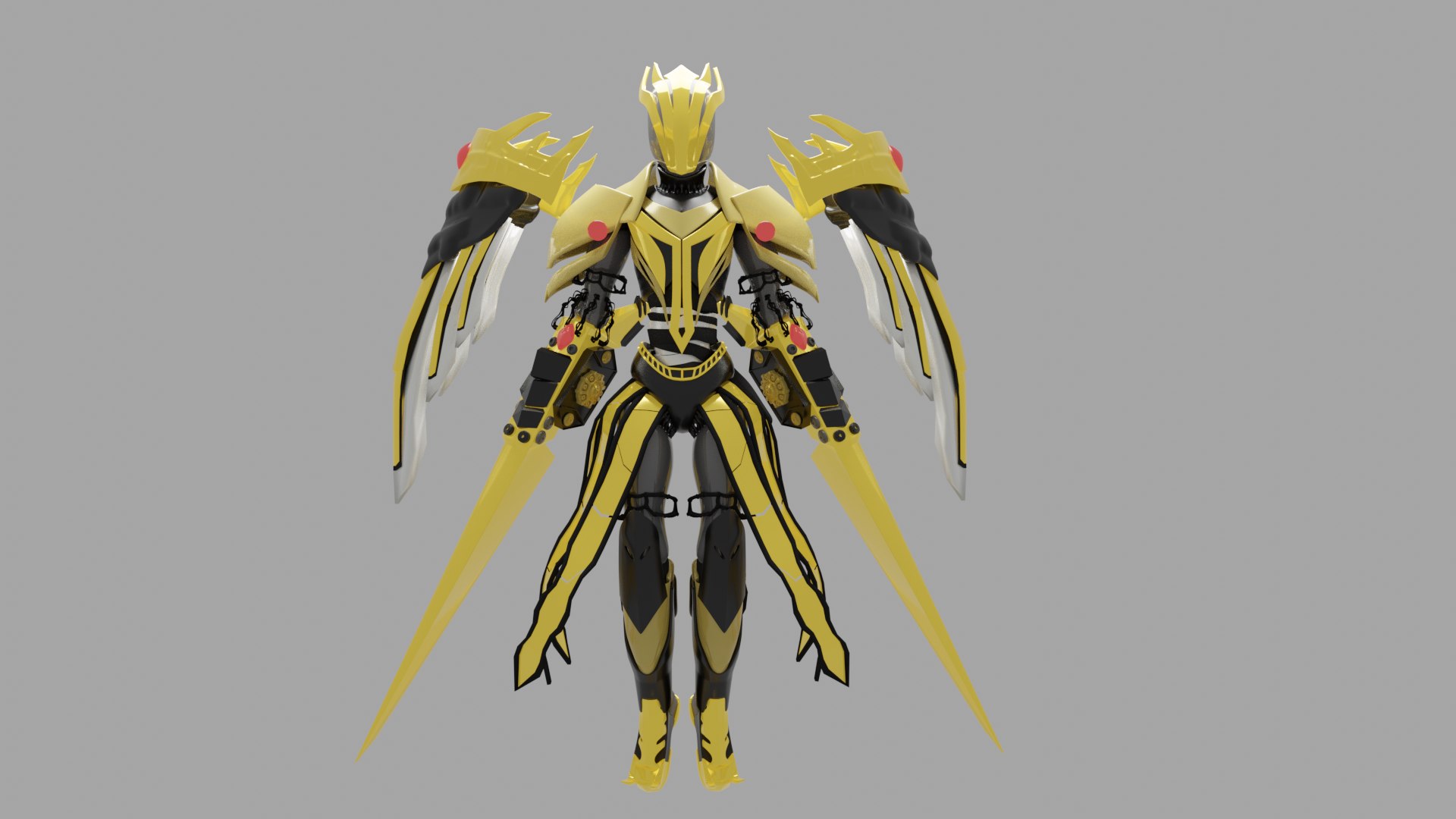 3D Divine Robot - TurboSquid 2229214