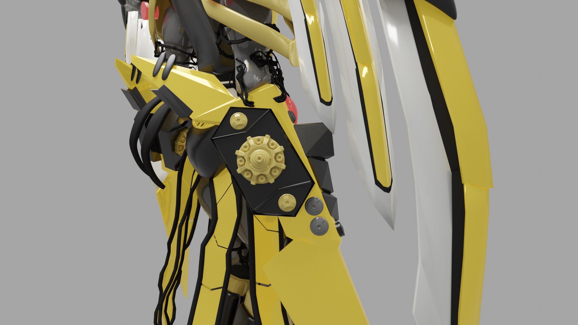 3D Divine Robot - TurboSquid 2229214