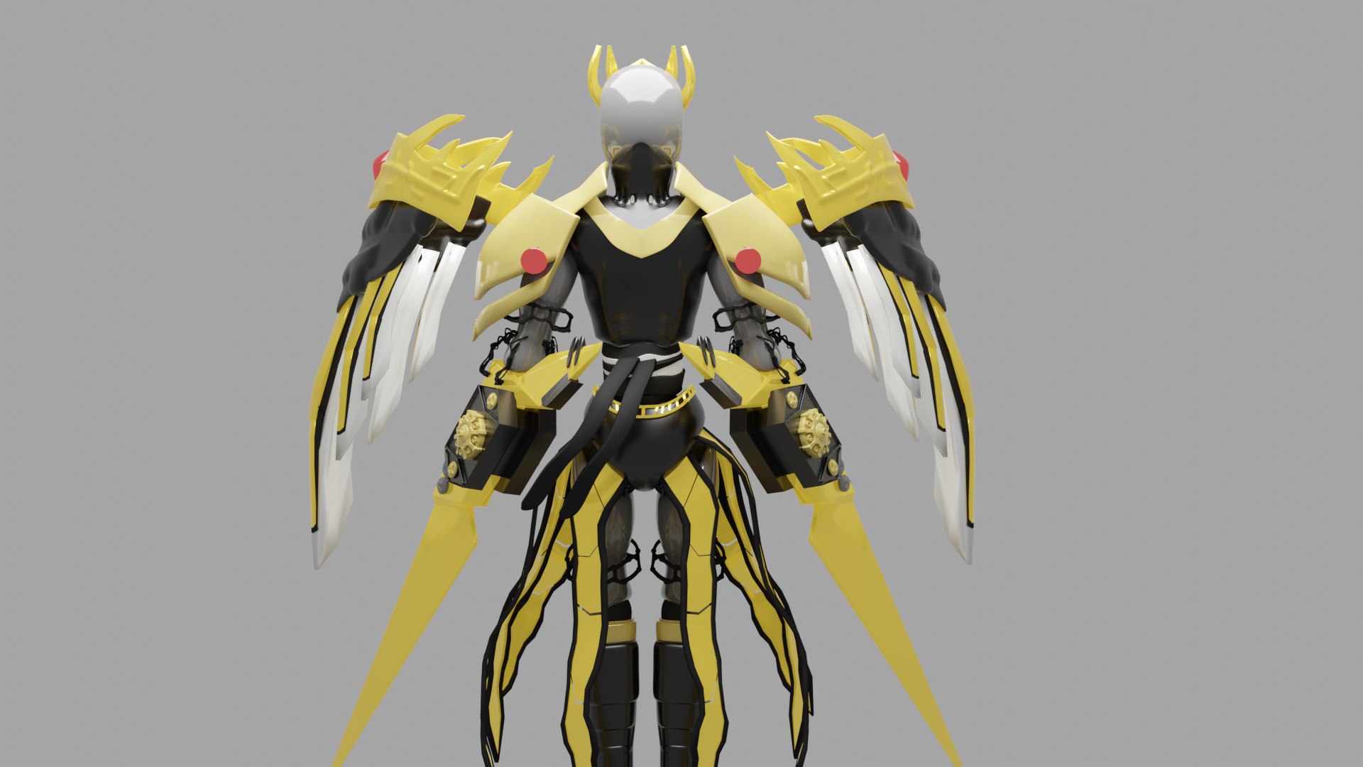 3D Divine Robot - TurboSquid 2229214