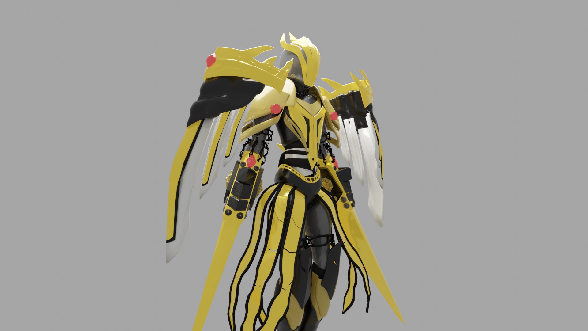 3D Divine Robot - TurboSquid 2229214