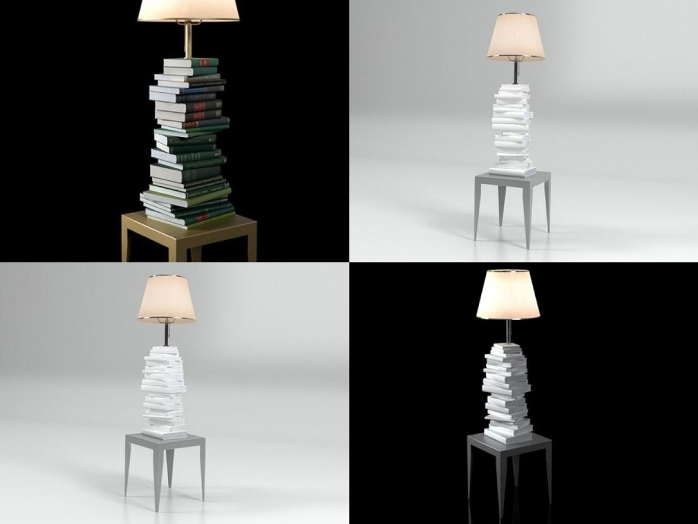 3D Book Look Model - TurboSquid 1181068