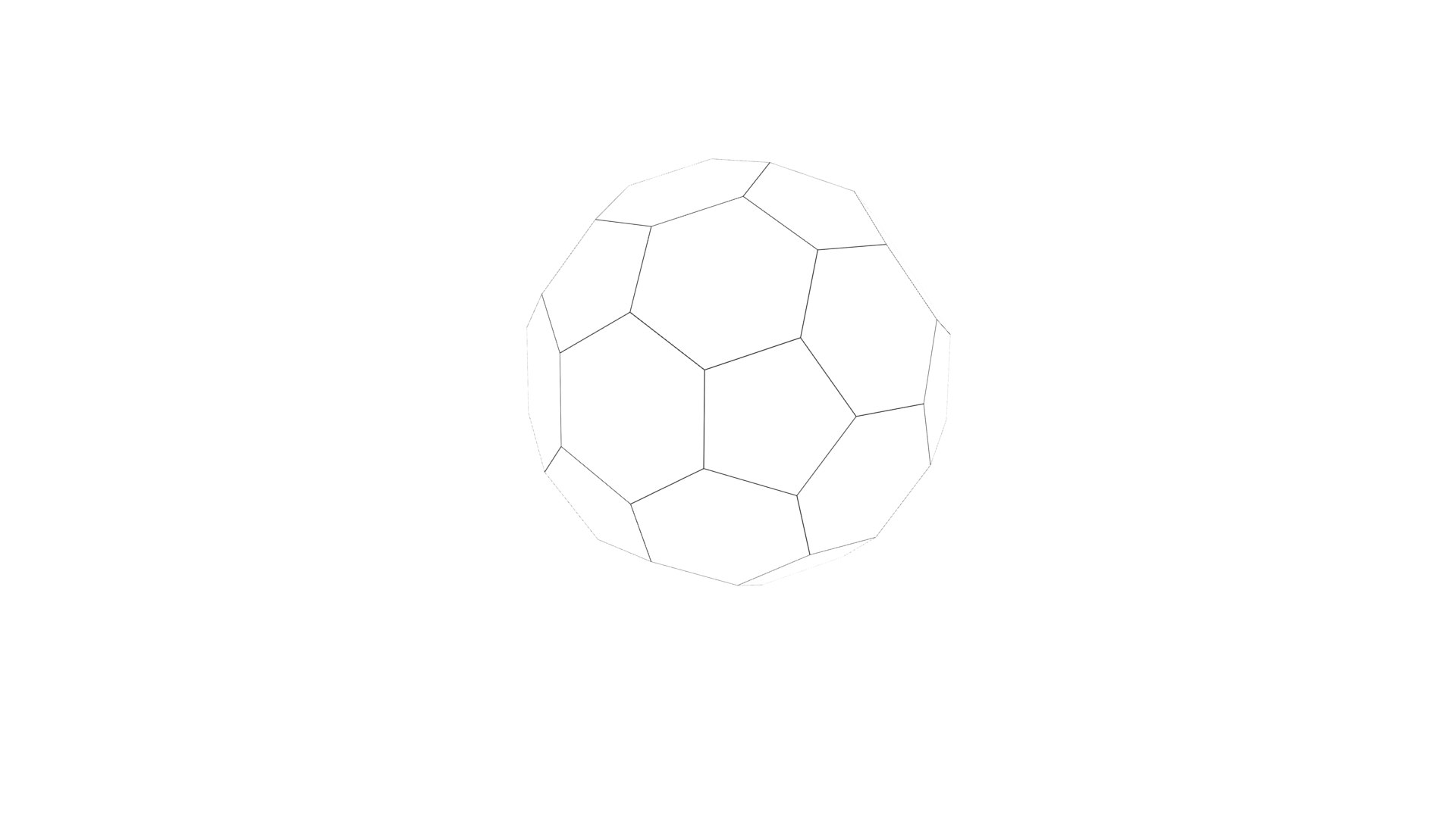 3D Low-poly Football - TurboSquid 2053632
