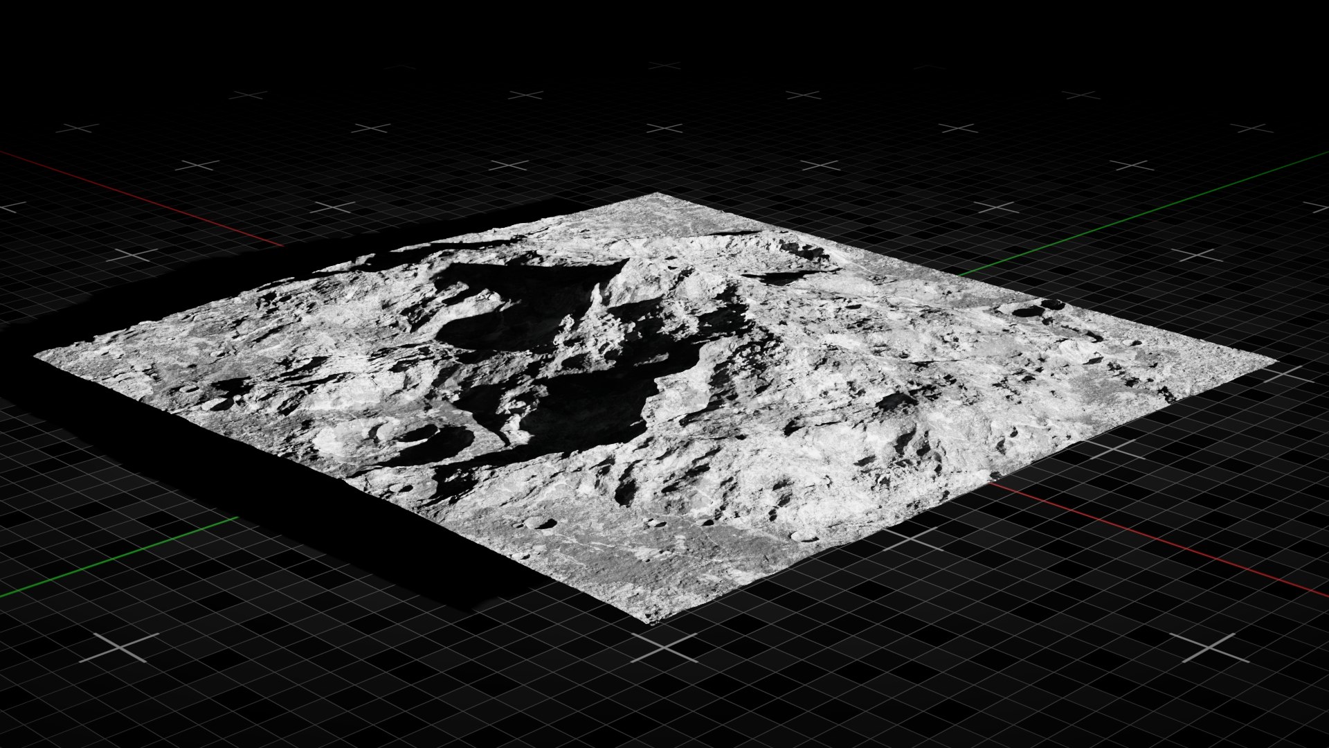 3D Moon Mountain 2 - TurboSquid 2168700