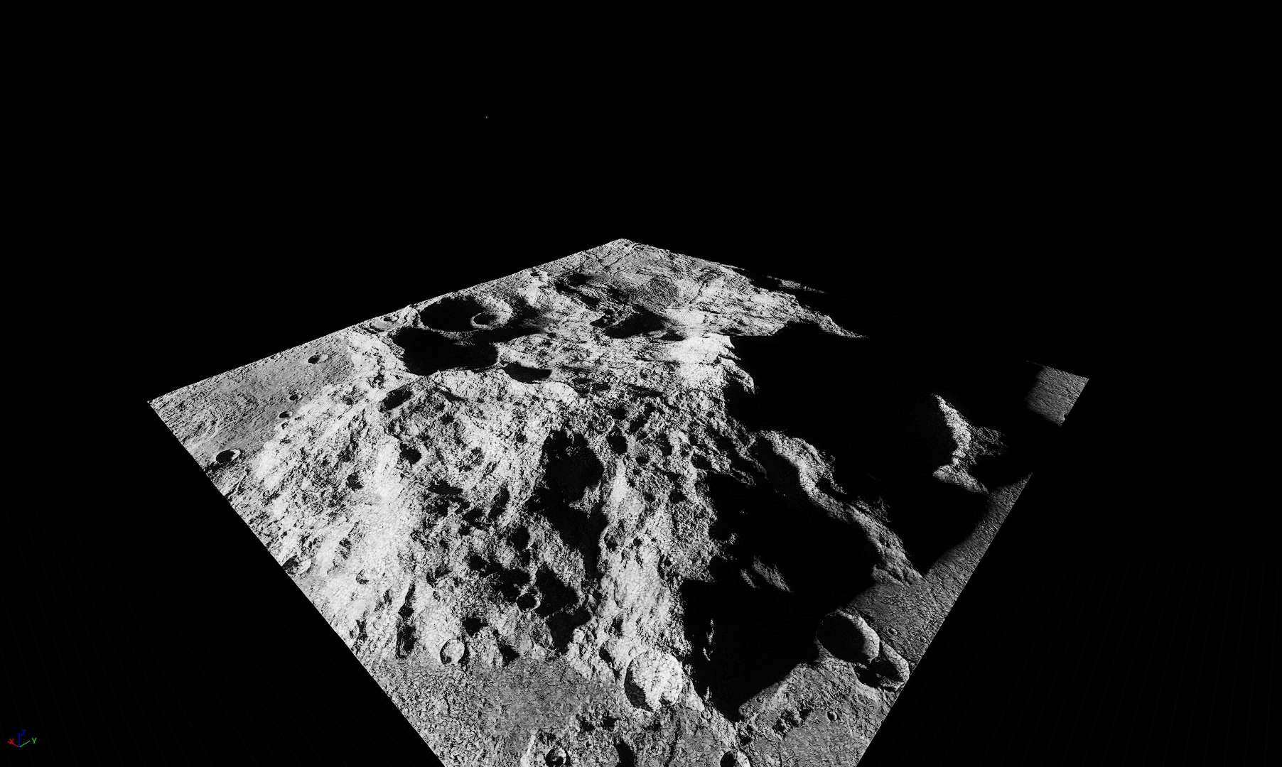 3D Moon Mountain 2 - TurboSquid 2168700