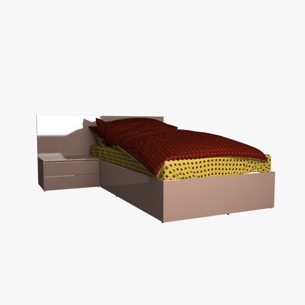 v-ray bed pillow 3d max