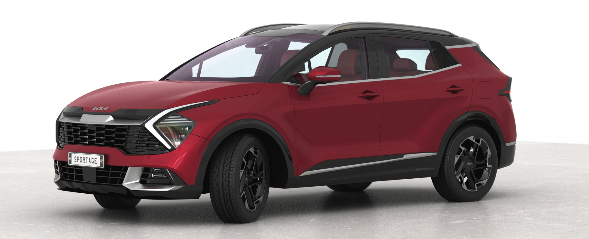 3D Kia Sportage HEV SX 2023 Low Interior - TurboSquid 2037149