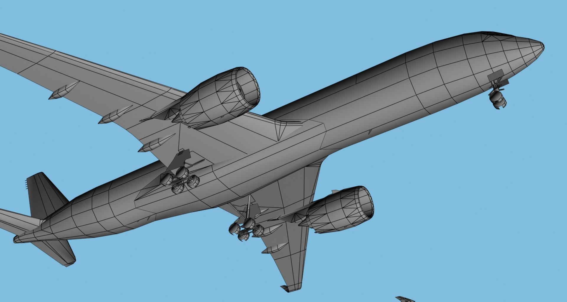 Airbus A350-900 A350-1000 Base 3D Model - TurboSquid 1468365