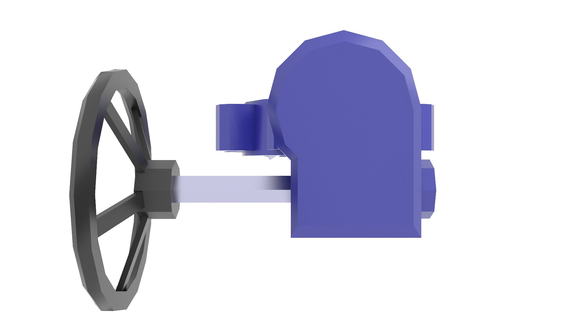 3D Butterfly Valve Low 8 - TurboSquid 2096678