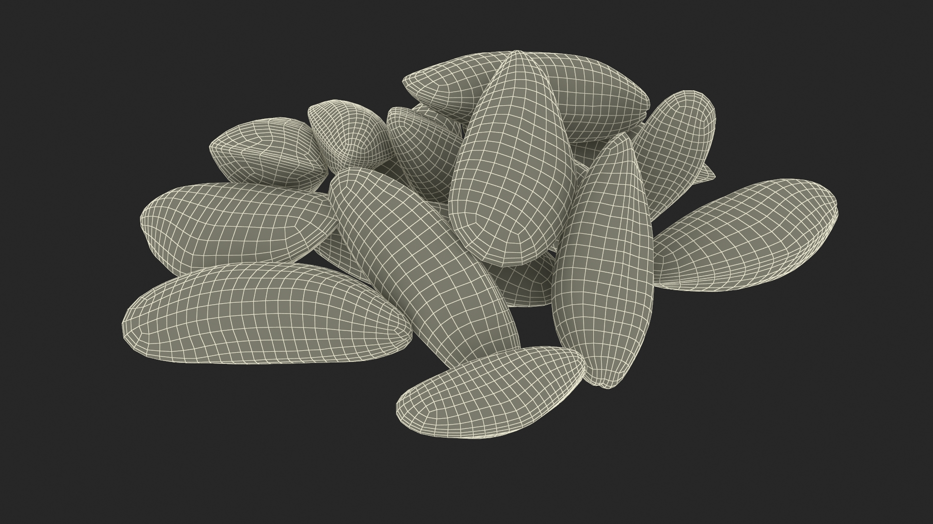 Pile Of Green Lipped Clams 3D Model - TurboSquid 2227969