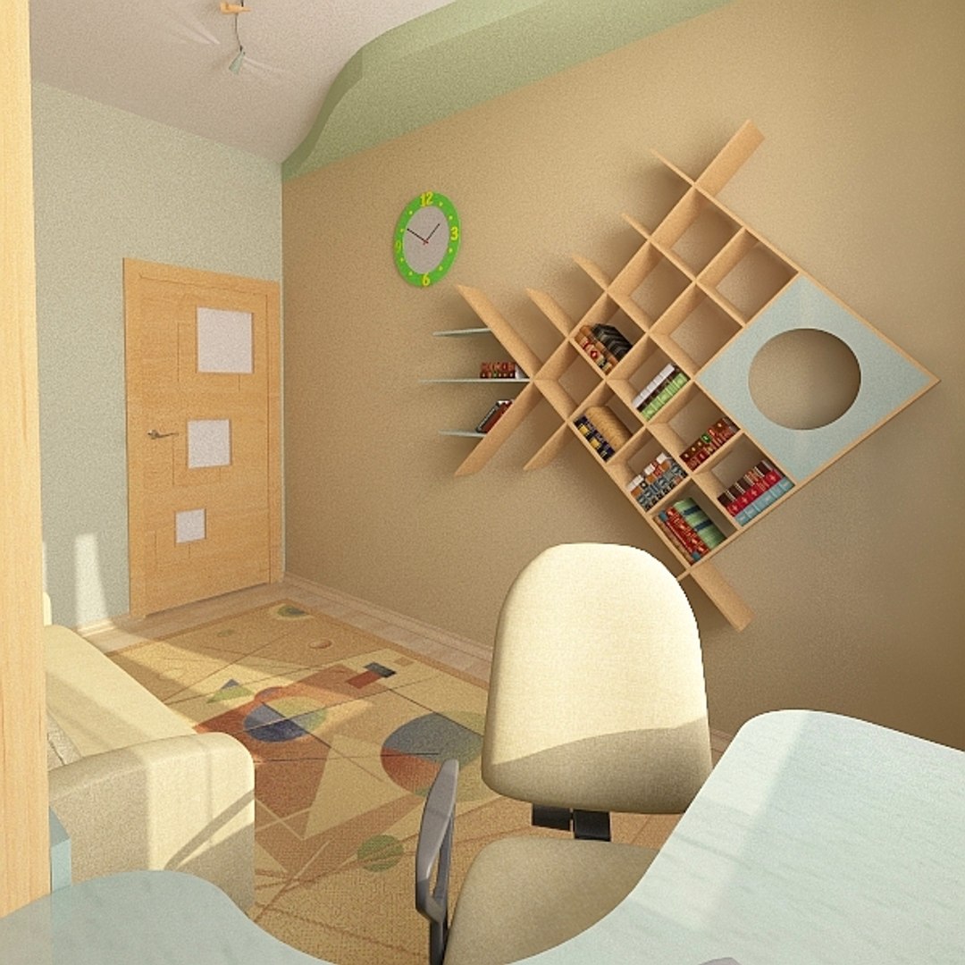 Children Room 3d Model