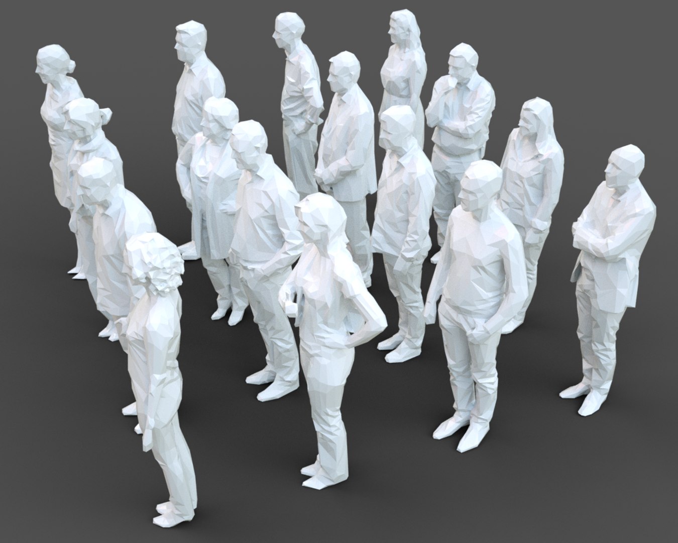 Architectural Stylized Human Character 3D | 1147655 | TurboSquid