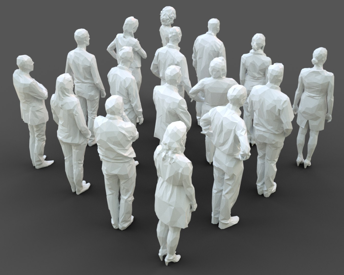 Architectural Stylized Human Character 3D | 1147655 | TurboSquid