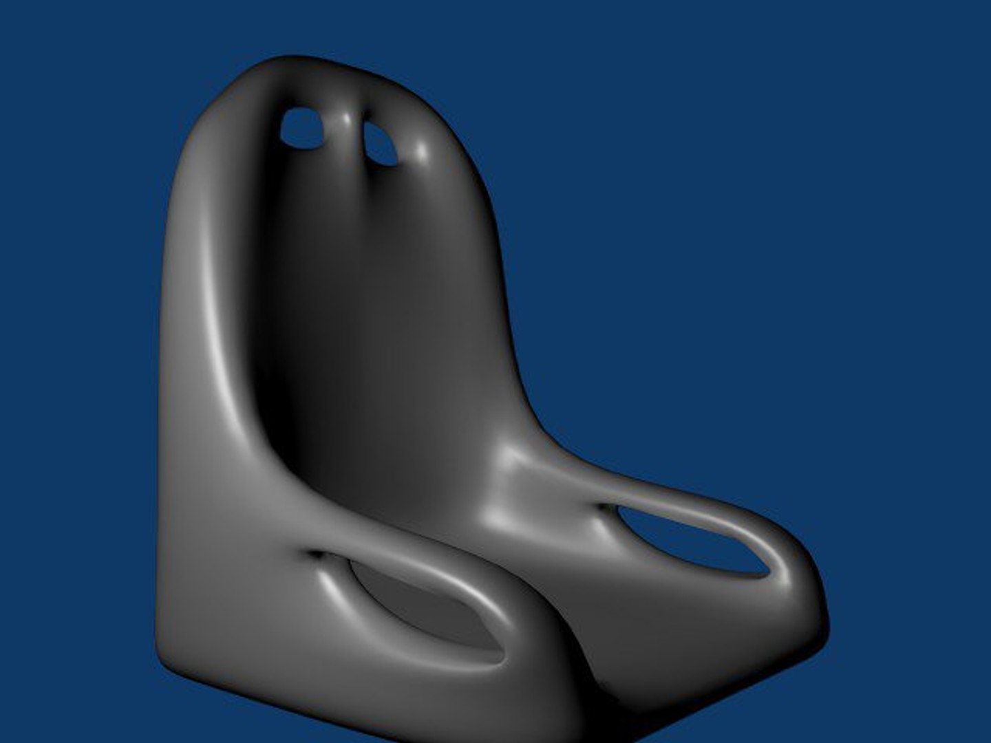 Free Racing Seat 3d Model