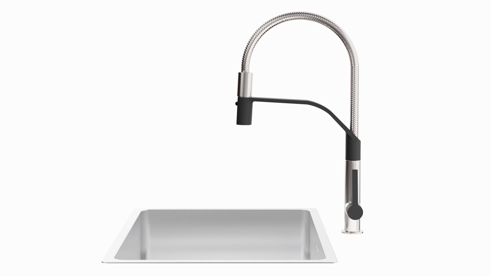 MESH Kitchen Faucet By Gessi 3D Model - TurboSquid 1898941
