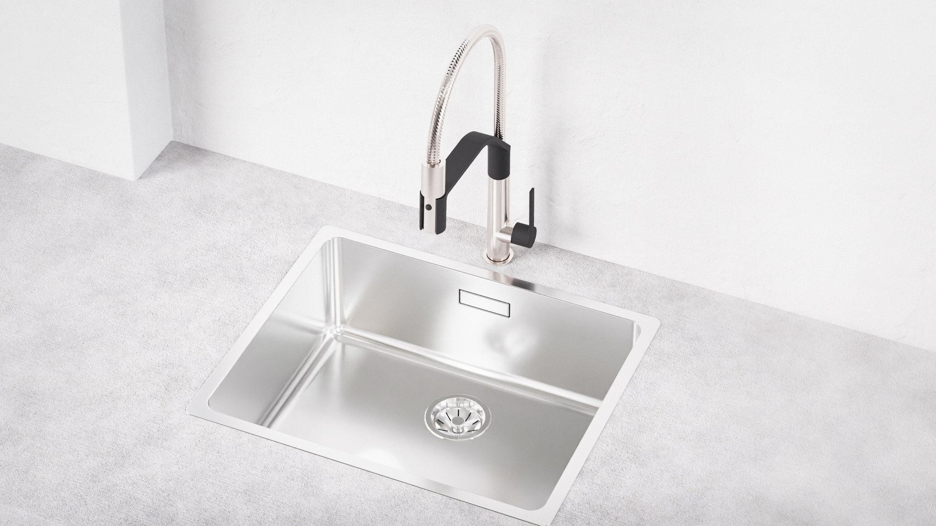 MESH Kitchen Faucet By Gessi 3D Model - TurboSquid 1898941