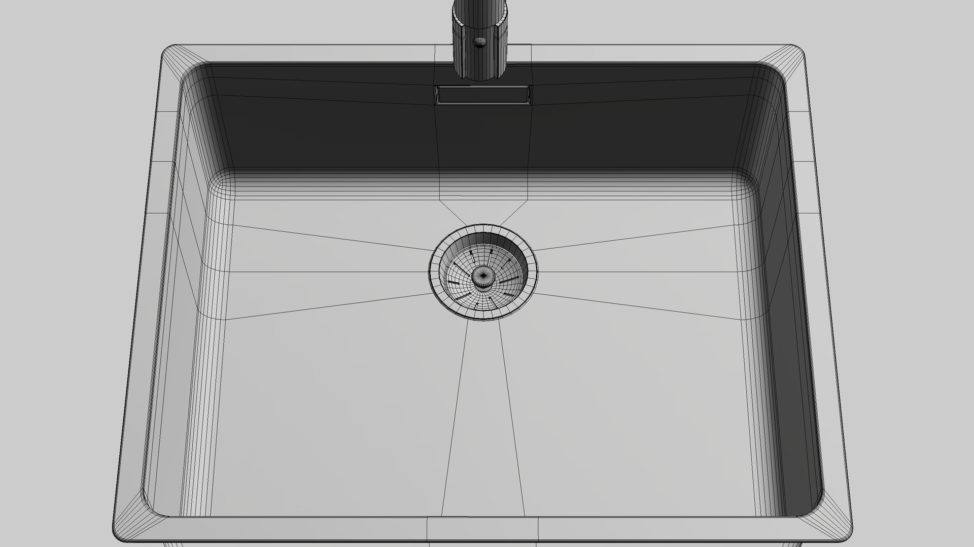 MESH Kitchen Faucet By Gessi 3D Model - TurboSquid 1898941