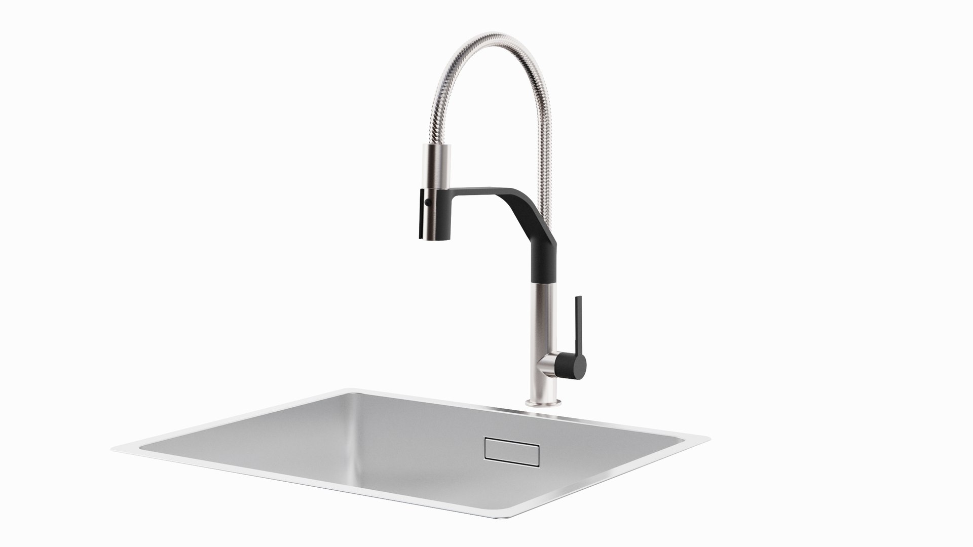 MESH kitchen faucet by Gessi 3D model - TurboSquid 1898941