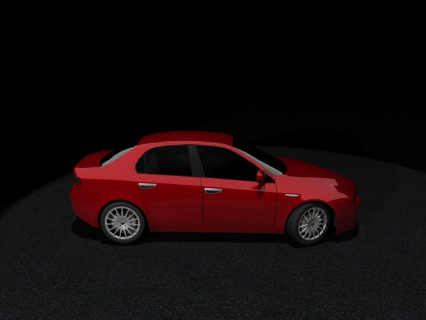 3d Alfa Romeo 159 Car