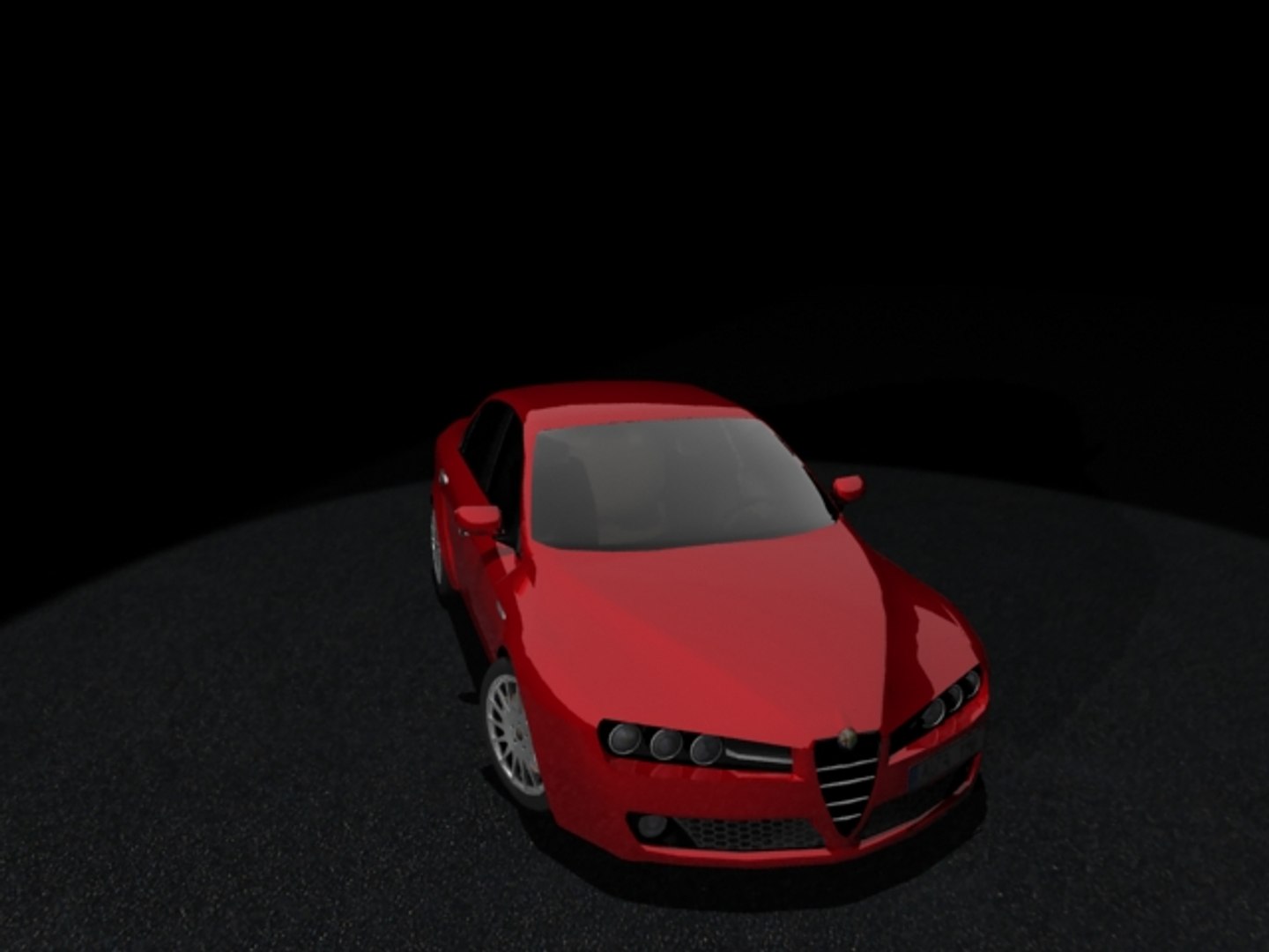 3d Alfa Romeo 159 Car