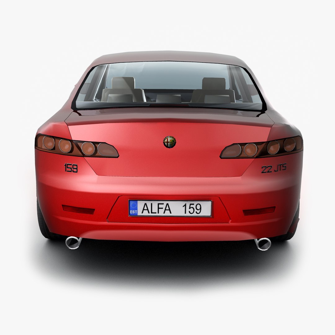 3d Alfa Romeo 159 Car