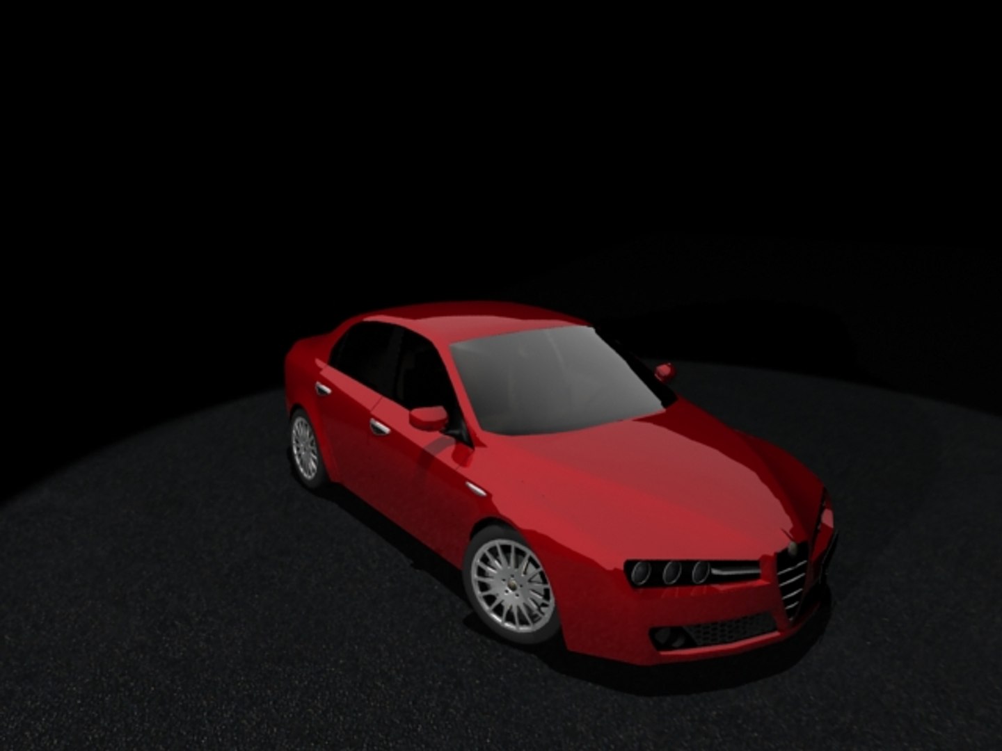 3d Alfa Romeo 159 Car