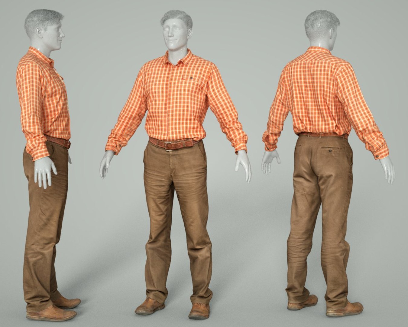 3D Male Clothing Outfit - TurboSquid 1329833