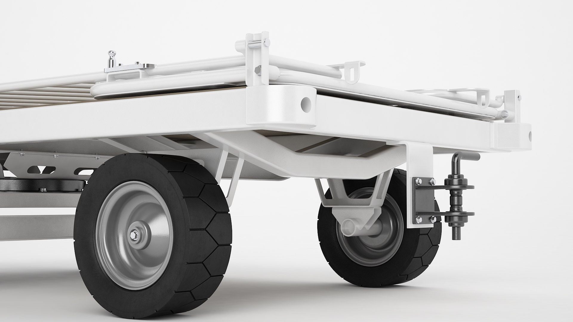 3D Airport Baggage Trailers 08 - TurboSquid 2251936