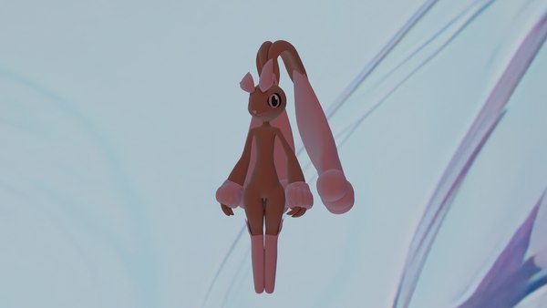 modelo 3d Pokemon Lopunny Brillante - TurboSquid 2211794