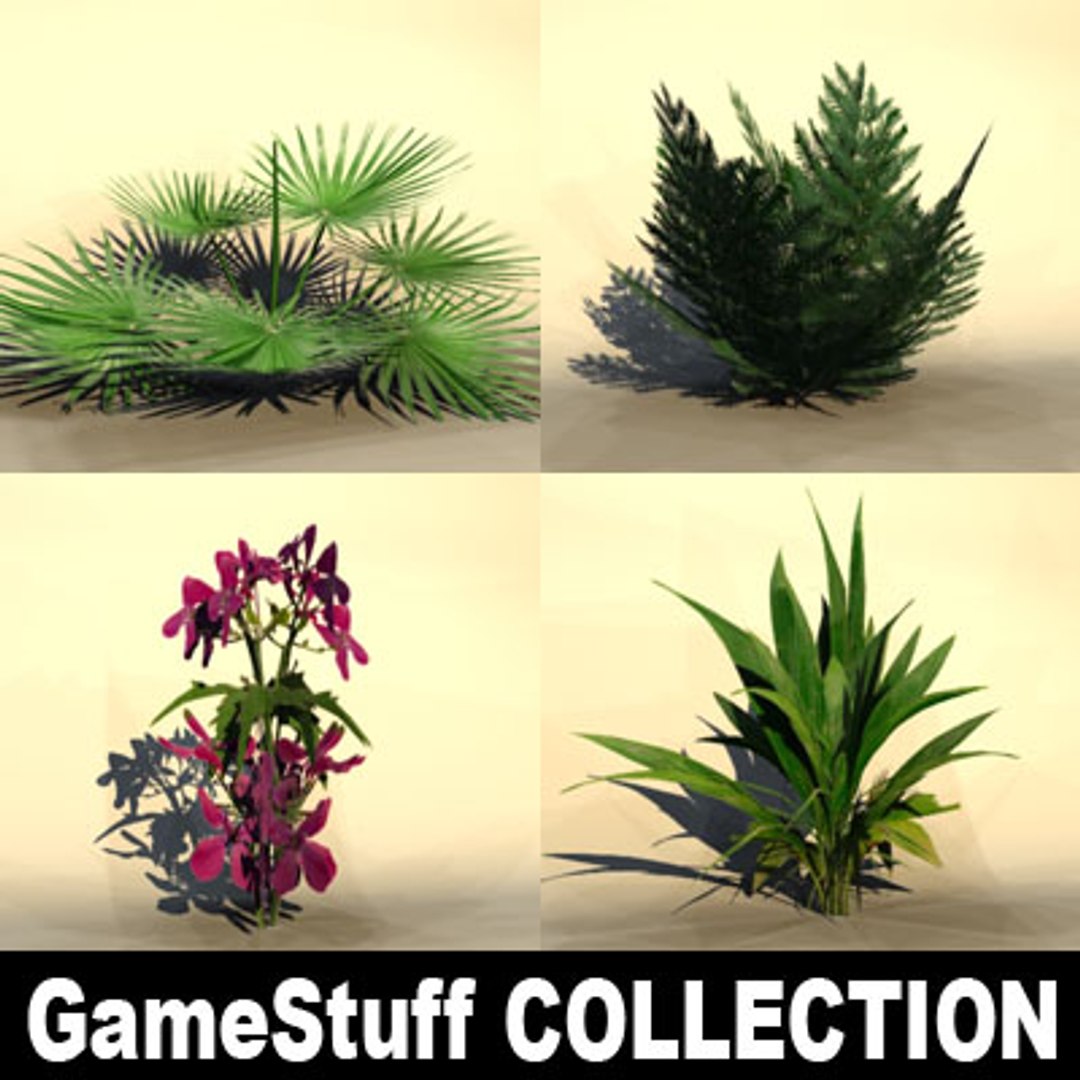 3ds max bushes pc