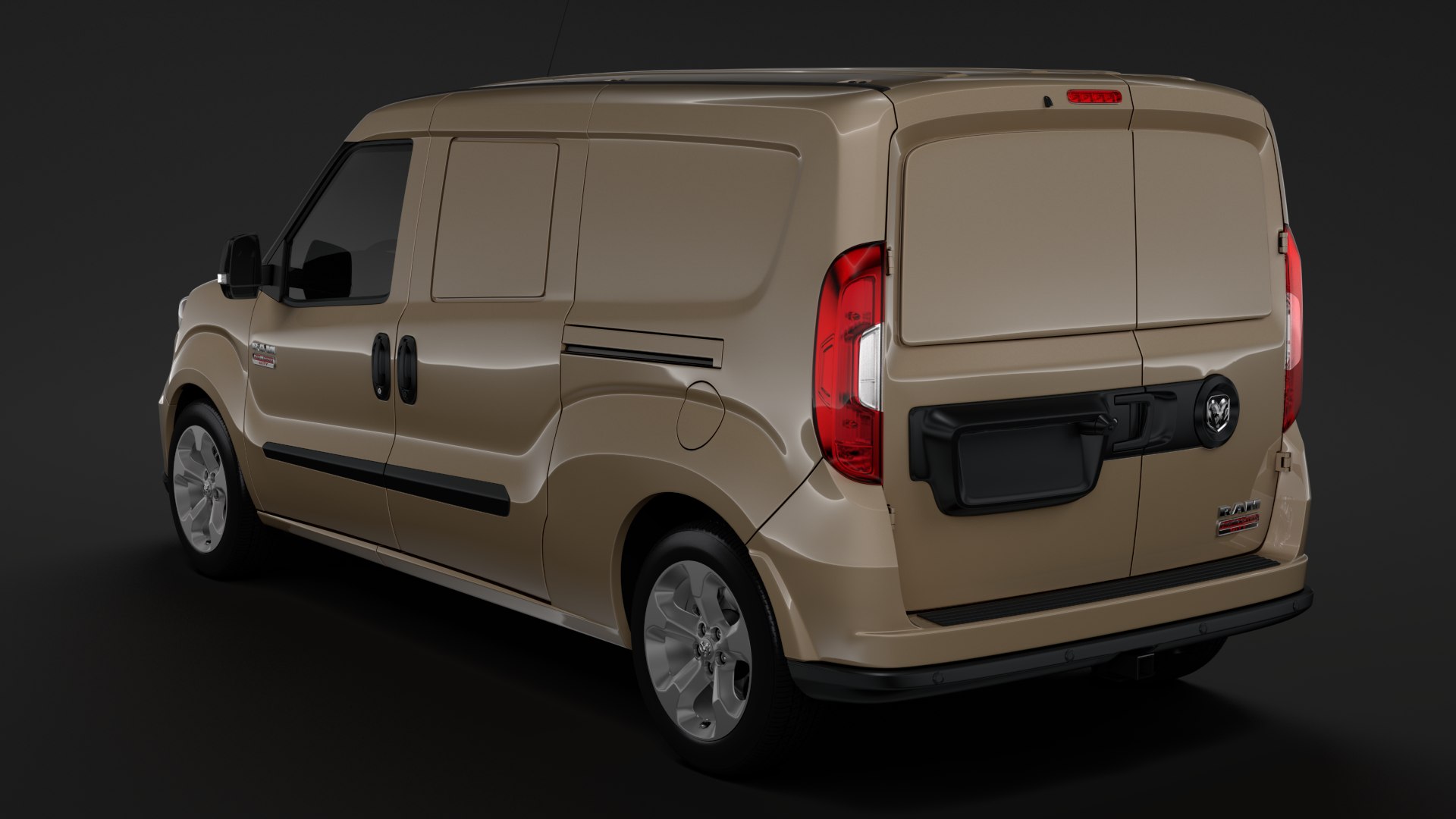 Ram Promaster City Tradesman 3D Model - TurboSquid 1367259