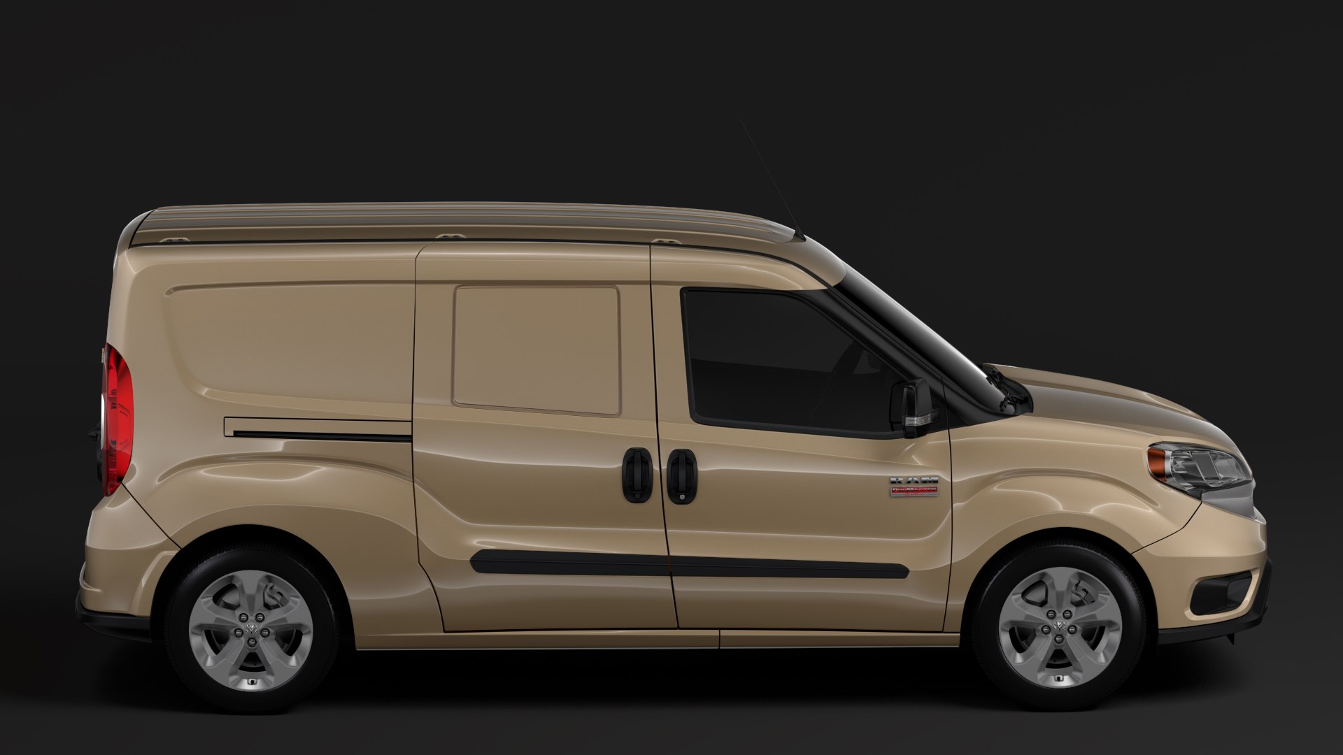 Ram Promaster City Tradesman 3D Model - TurboSquid 1367259