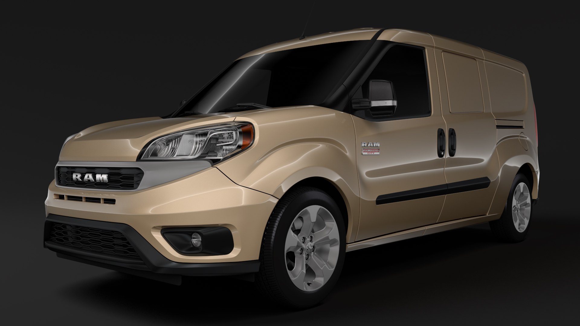 Ram Promaster City Tradesman 3D Model - TurboSquid 1367259