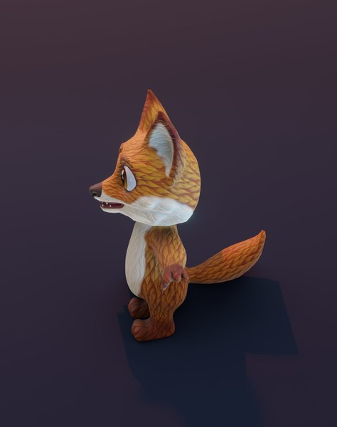 Cartoon Fox 3D Models 3D 모델 - TurboSquid 1929885