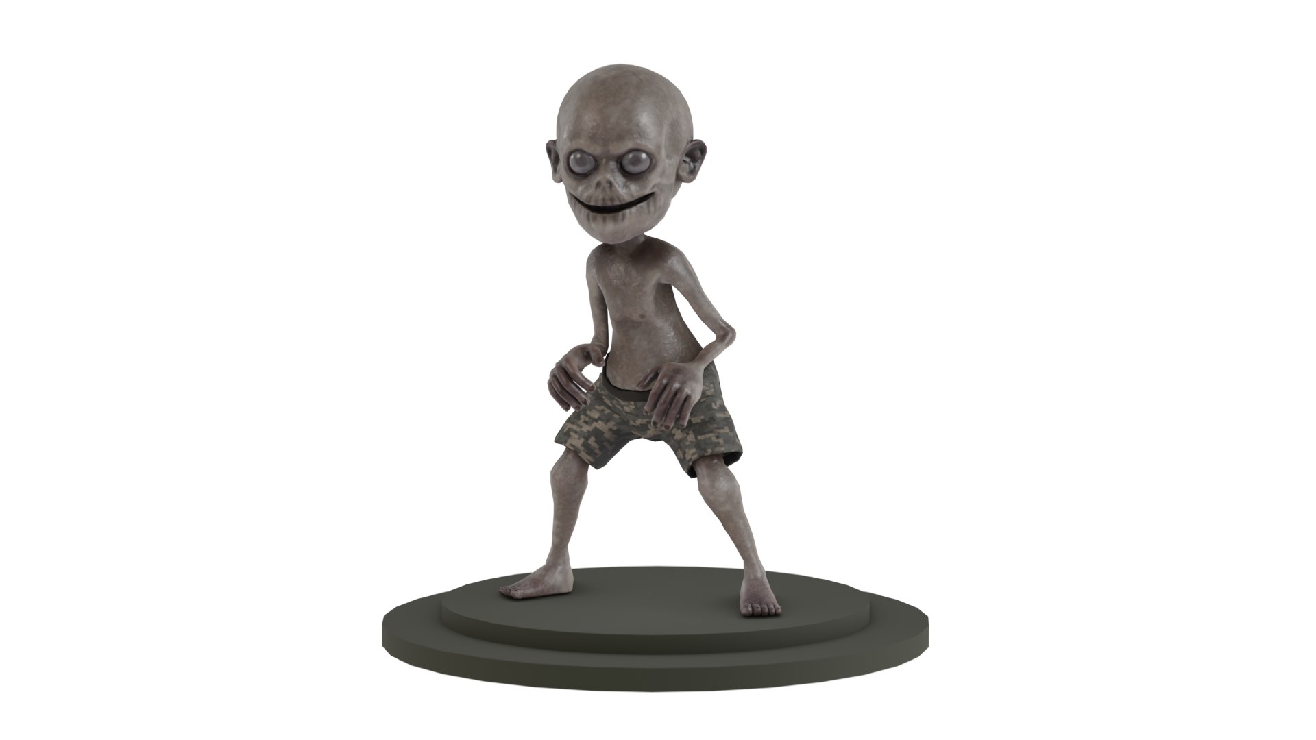 3D Zombie Boy Model - TurboSquid 2063576